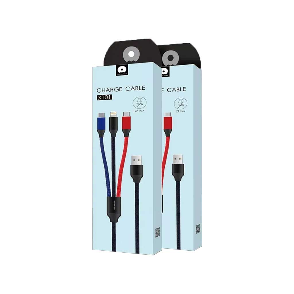 پک کابل سه سر WUW X101 3IN1 – آوتل کرج