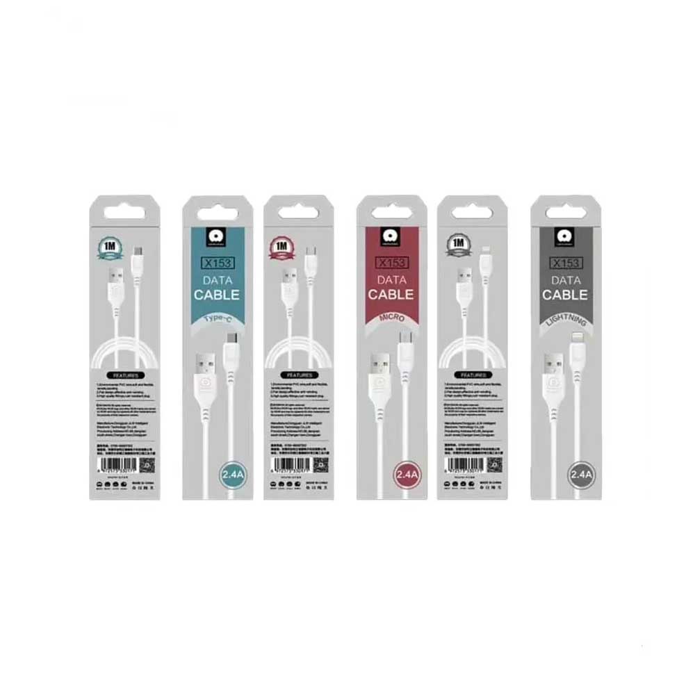 کابل آیفون (لایتنینگ) 1 متری WUW X153 - آوتل کرج